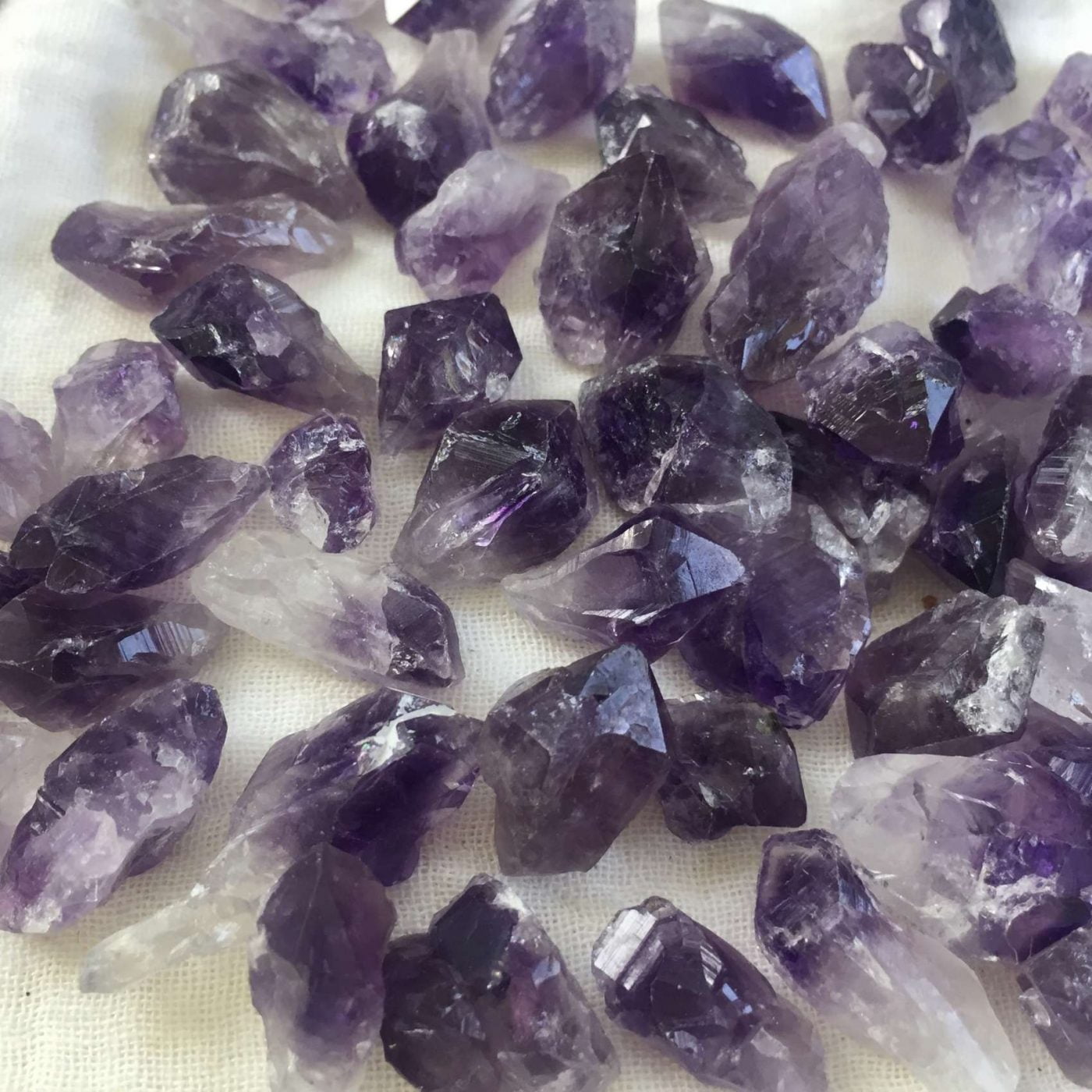 Tiny Natural Purple Amethyst Points - The Hidden Gem